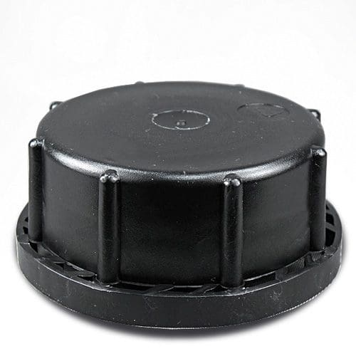 Din61 Black T/E Screw Cap - Ampulla Ltd - 0161 367 1414