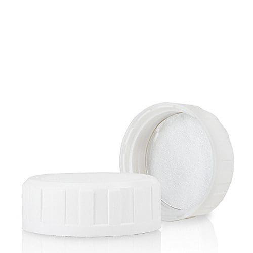 38mm/400 Plastic Screw Cap (I.H.S.) - Ampulla Ltd