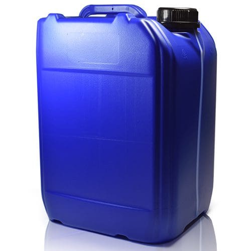 10 Litre UN Blue Plastic Jerry Can & Din51 T/E Cap - 0161 367 1414