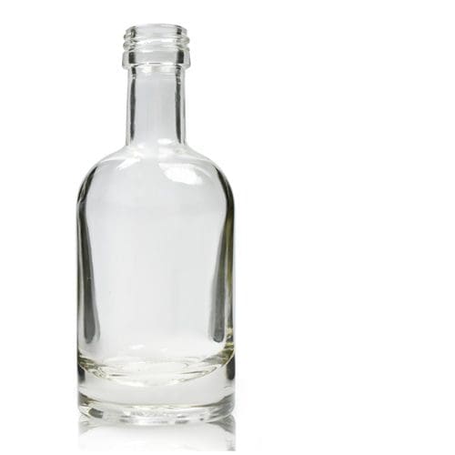 50ml Clear Glass Honorius Bottle - Ampulla Ltd - 0161 367 1414