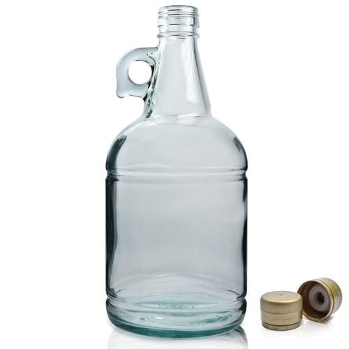2750ml Glass Demijohn Bottle With Cap - Demijohn - Ampulla LTD