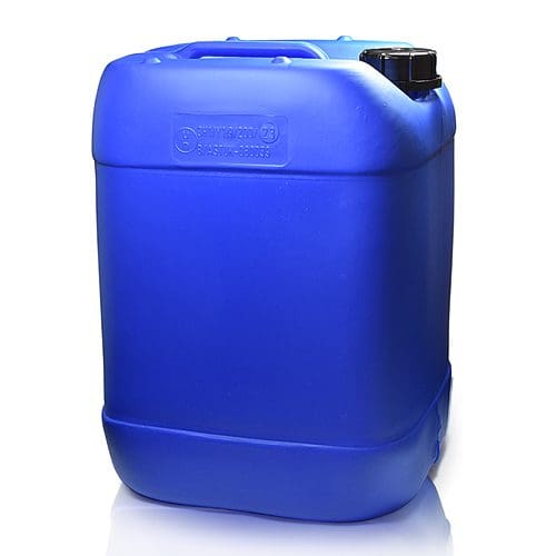 20L UN Blue Stackable Jerry Can With Din61 T/E Cap - Ampulla